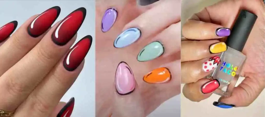 How to do Comic Book Nail Art | A new Obsession of Tiktok